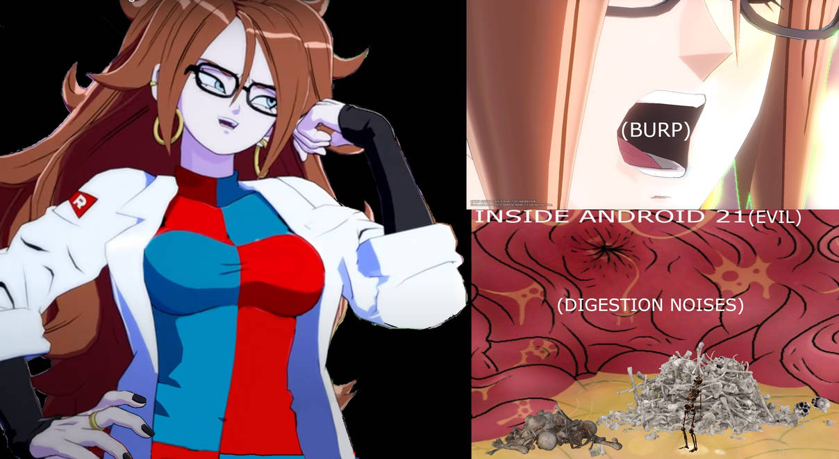 Android 21 Evil Vore And Digestion 01 By Multiversepalooza On Deviantart