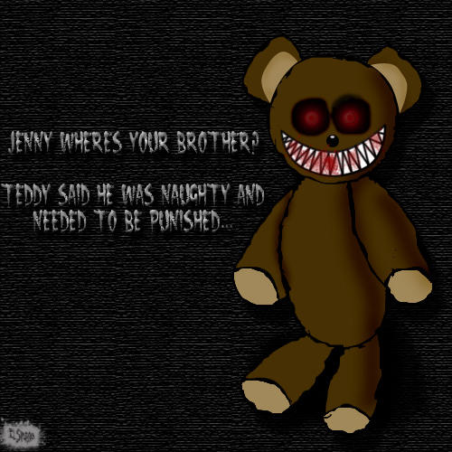 the evil teddy by PsychoCircus on DeviantArt