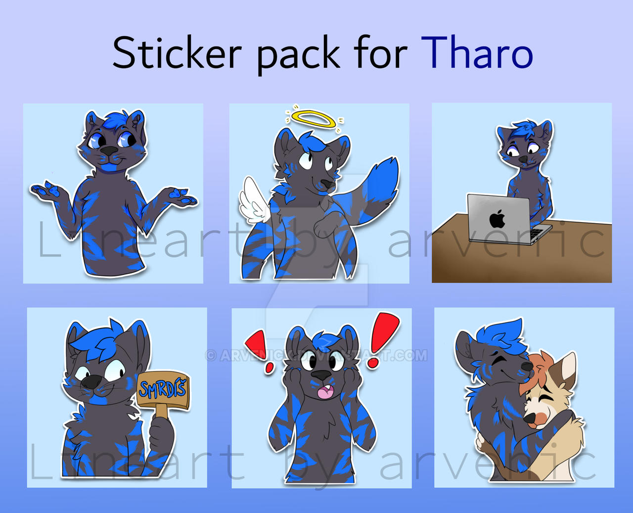 Telegram Sticker Pack By Arvenick On Deviantart
