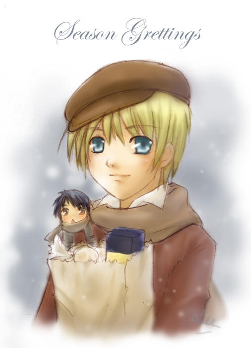 K and Chibi D by cheeka-pyo on DeviantArt