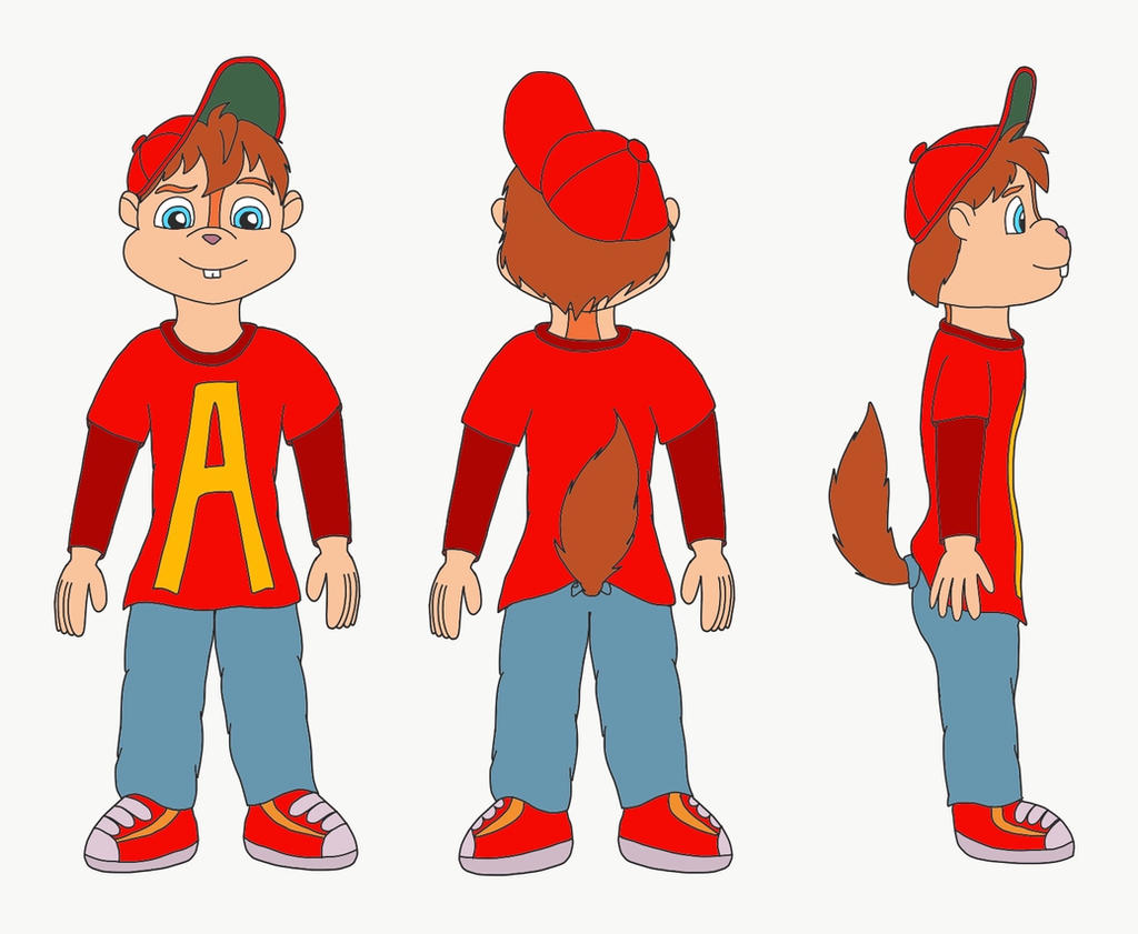 Character Design Sheet Alvin Classic By Chipmunkedweirdo On Deviantart