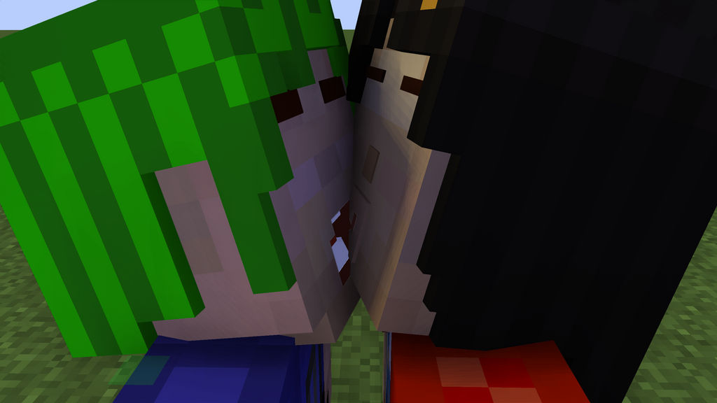 Huesos And Jessica Kiss By Huesoscraftero On Deviantart