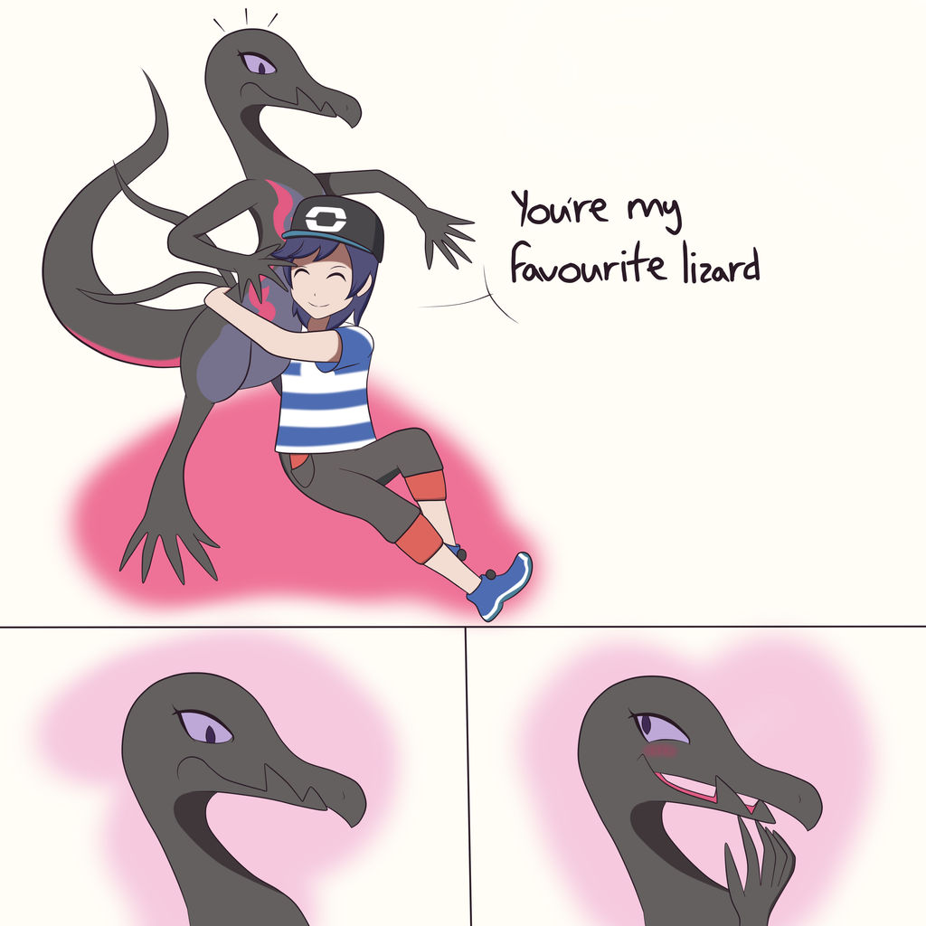 Salazzle Hugs By Zaydskate On Deviantart