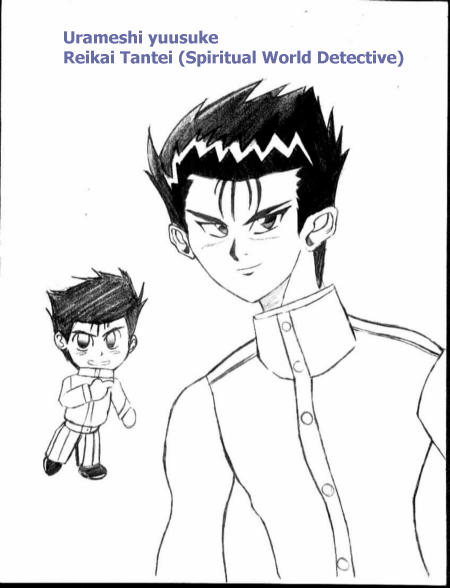 Urameshi yuske by NishimiyaBojji on DeviantArt