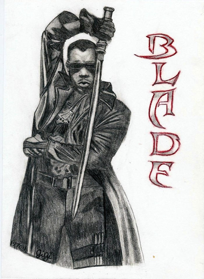 Wesley Snipes as Blade by KajunLens on DeviantArt