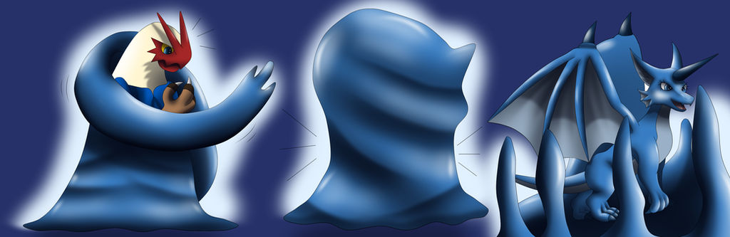 Comission: Dragoness Goo TF TG by Avianine on DeviantArt Comission: Dragoness Goo TF TG by Avianine on DeviantArt