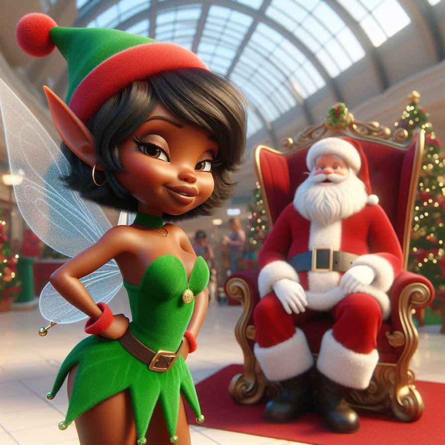 Santa's other helper by ArtificialOtter on DeviantArt Santa's other helper by ArtificialOtter on DeviantArt