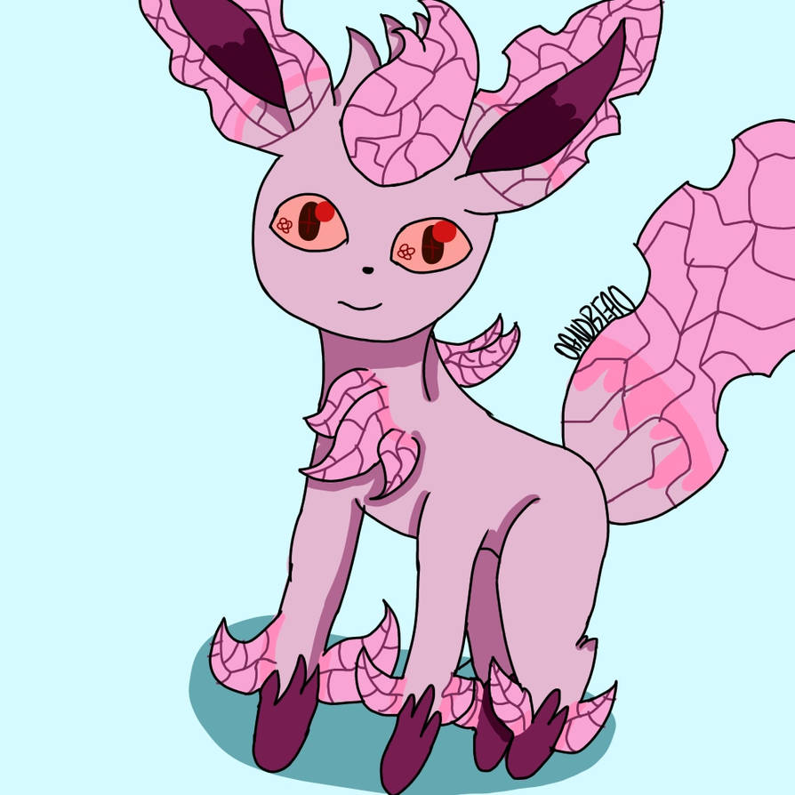 Cherry The Leafeon Fan Art By Skinny Box On Deviantart