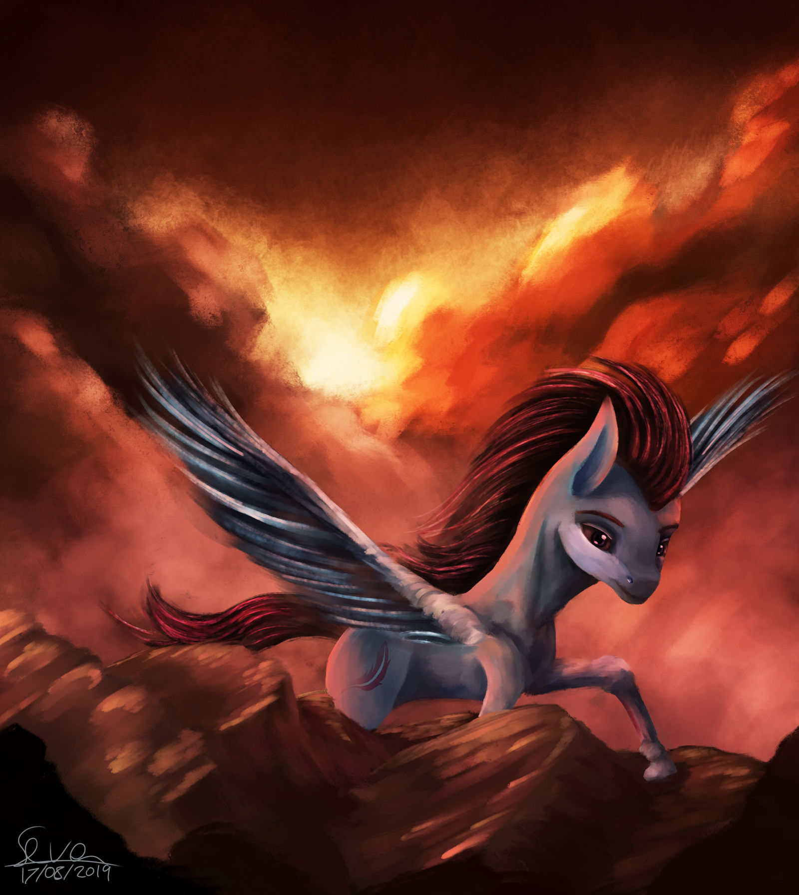 Scarlet Skies By Seven9988 On Deviantart