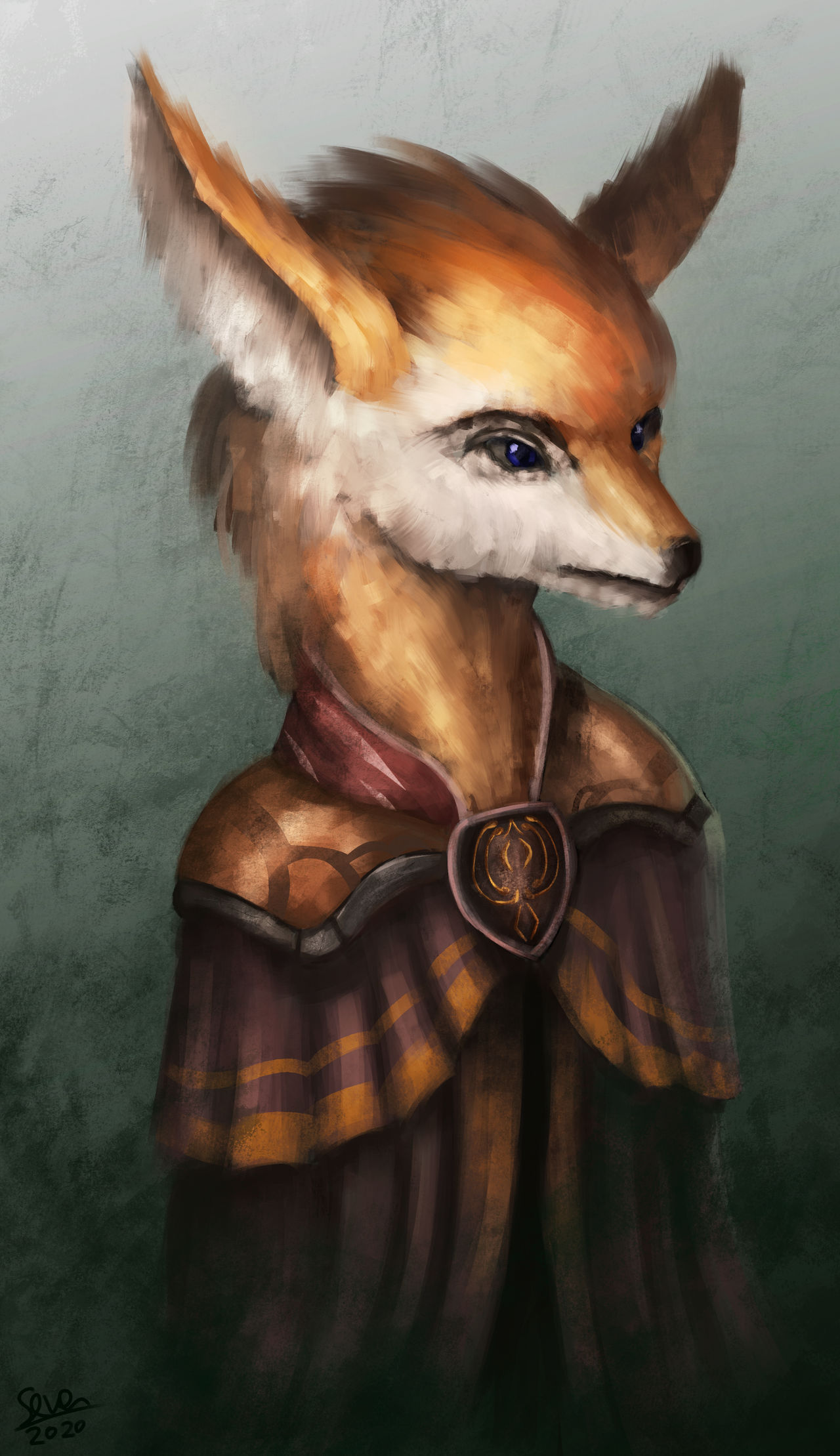 Stellaris Fox Alien Portrait By Seven9988 On Deviantart