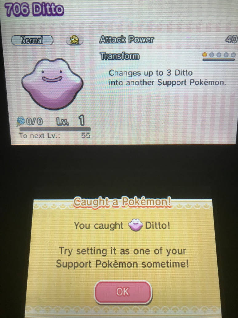 Ditto Caught By Romeo1900 On Deviantart