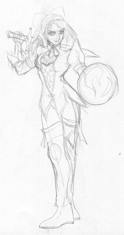 Cassandra Sketch By Chibigingi On Deviantart