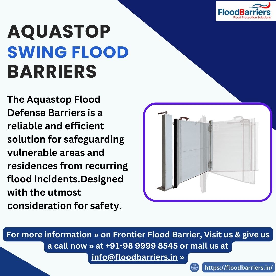 Aquastop Swing Flood Barriers By Floodbarrier On Deviantart