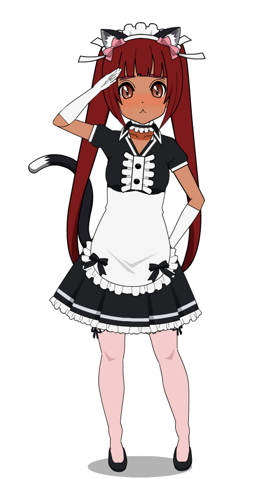 Layla Catgirl Maid By Gracefoxey On Deviantart
