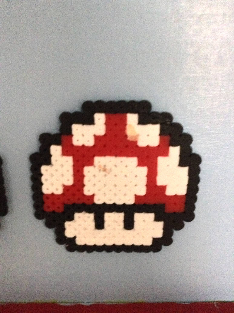 Mario Mushroom Toad Hamaperler Beads By Mattisamazingps On Deviantart