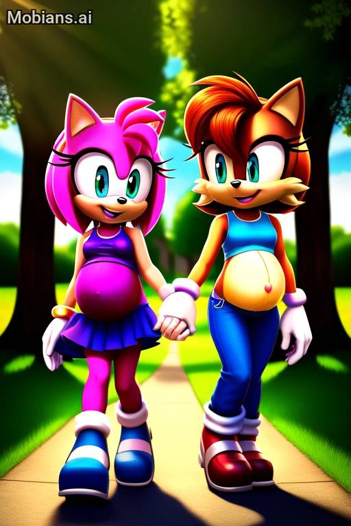 Sally And Amy Pregnant By Xvxlordchaosxvx On Deviantart