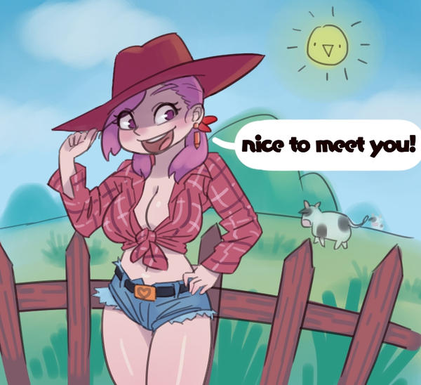 Cowgirl By Rapier1874 On Deviantart