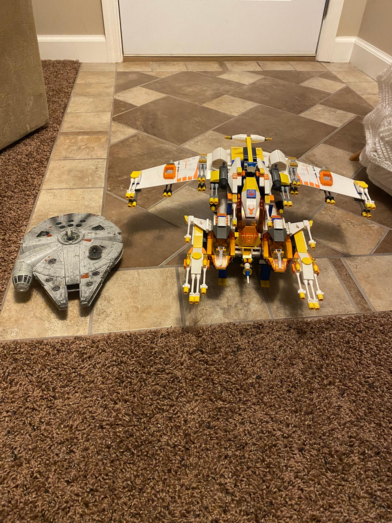 Millennium Falcon and MX-100 Hypersonic Spacecraft by warriorlead9999 ... Millennium Falcon and MX-100 Hypersonic Spacecraft by warriorlead9999 ...