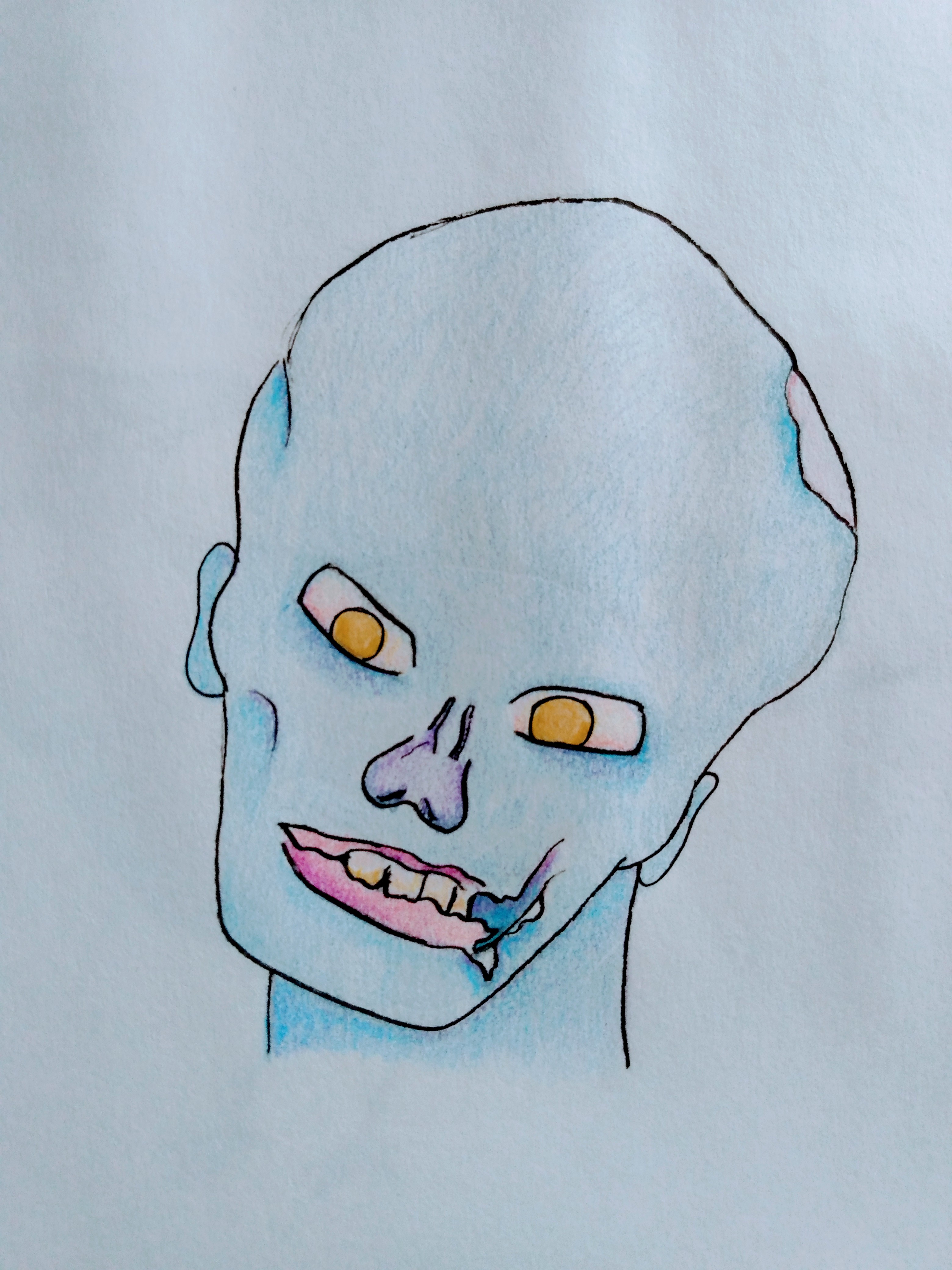 Curious Zombie by EdwardDrawsZombies on DeviantArt Curious Zombie by EdwardDrawsZombies on DeviantArt