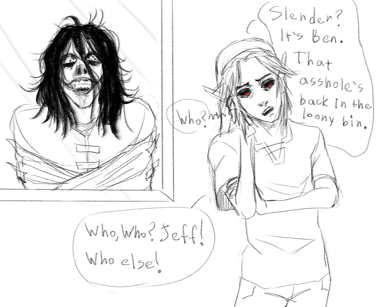 Jeff The Killer Ben Drowned 15 08 2023 By Hacaina777 On Deviantart