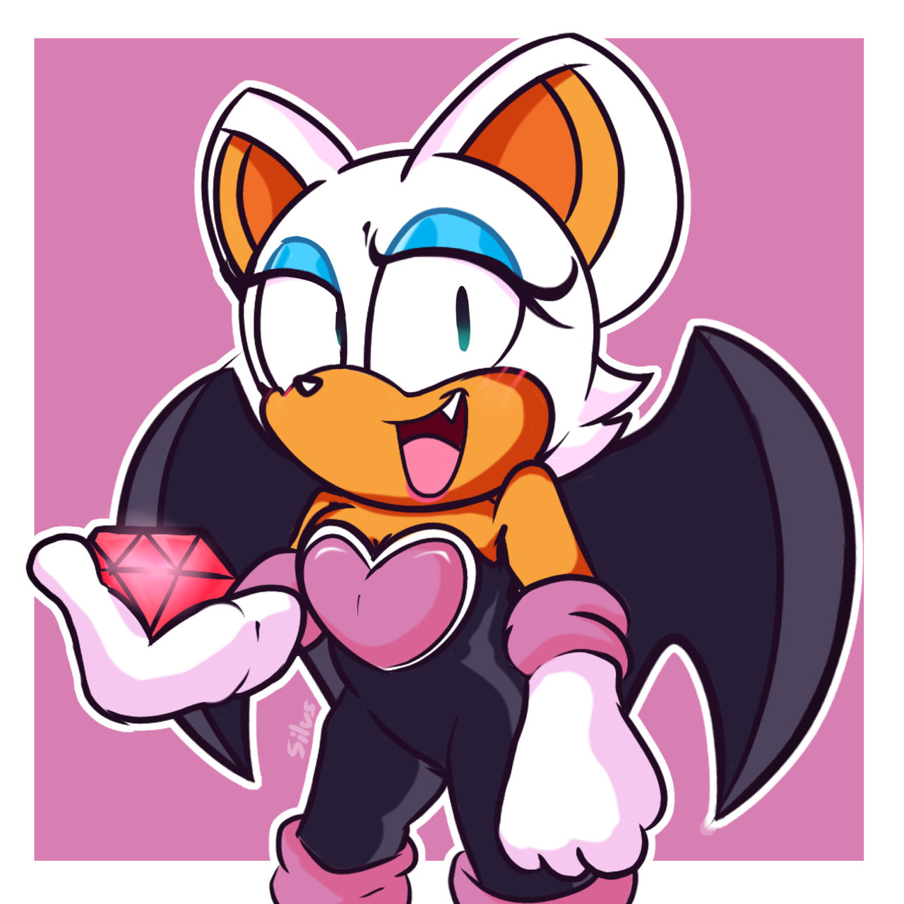 Rouge The Bat By Silvssuni On Deviantart