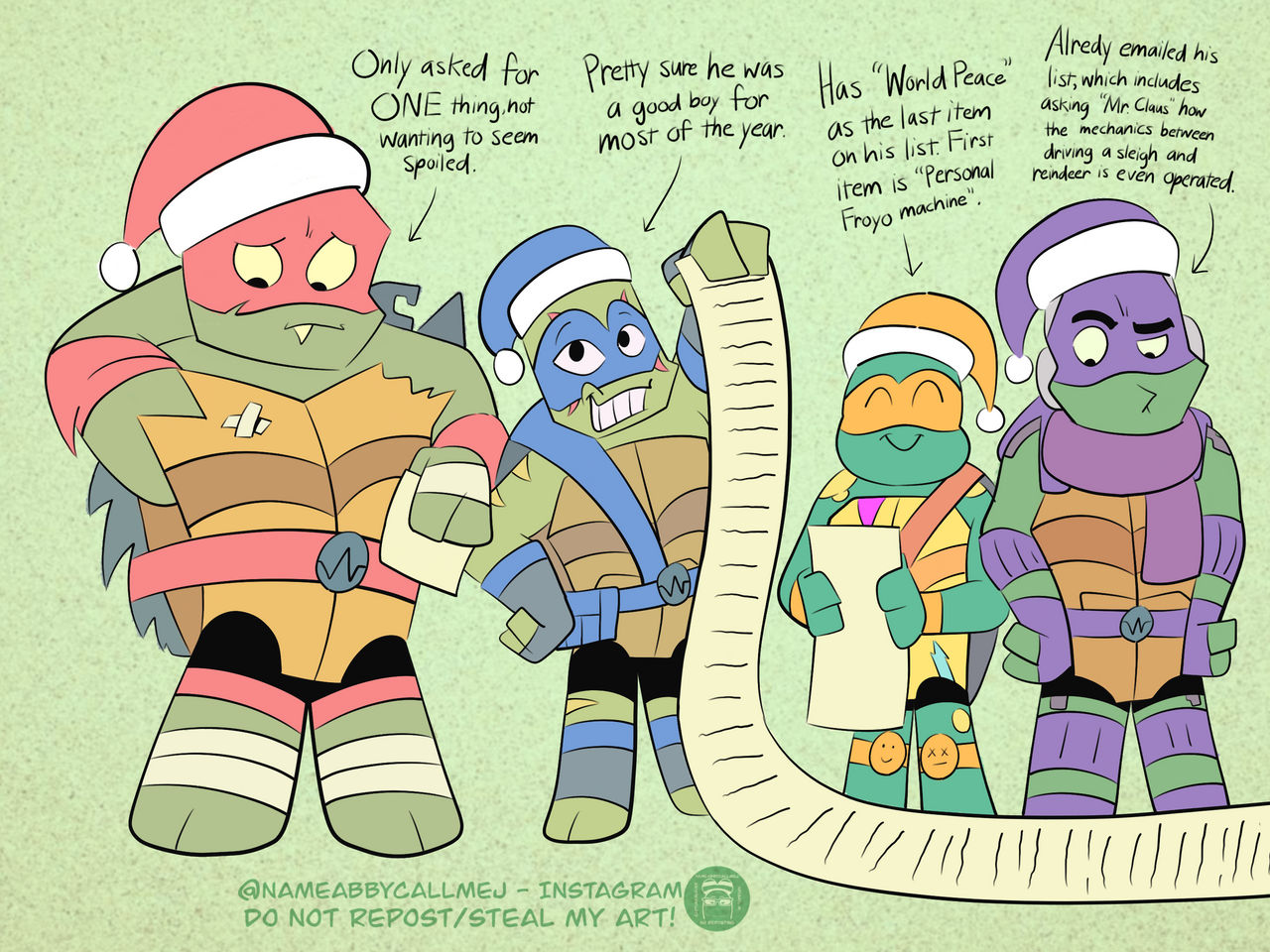 Rottmnt Christmas List See Link By Cartuneslover16 On Deviantart
