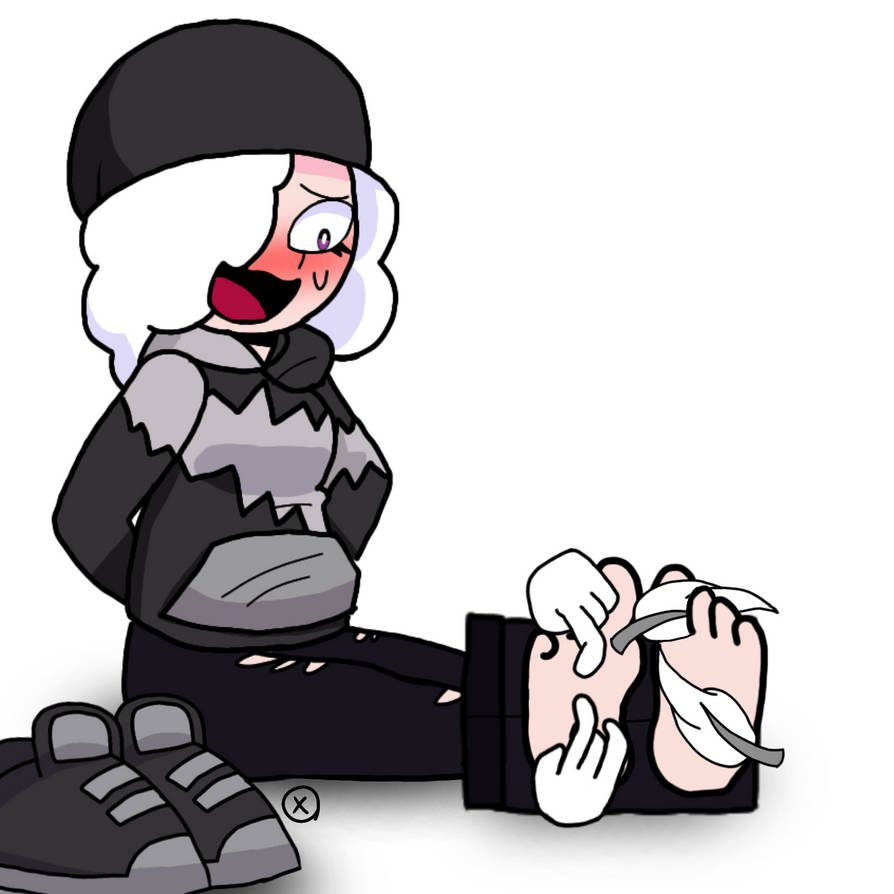 Ruby Feet Tickle By X4344 On Deviantart