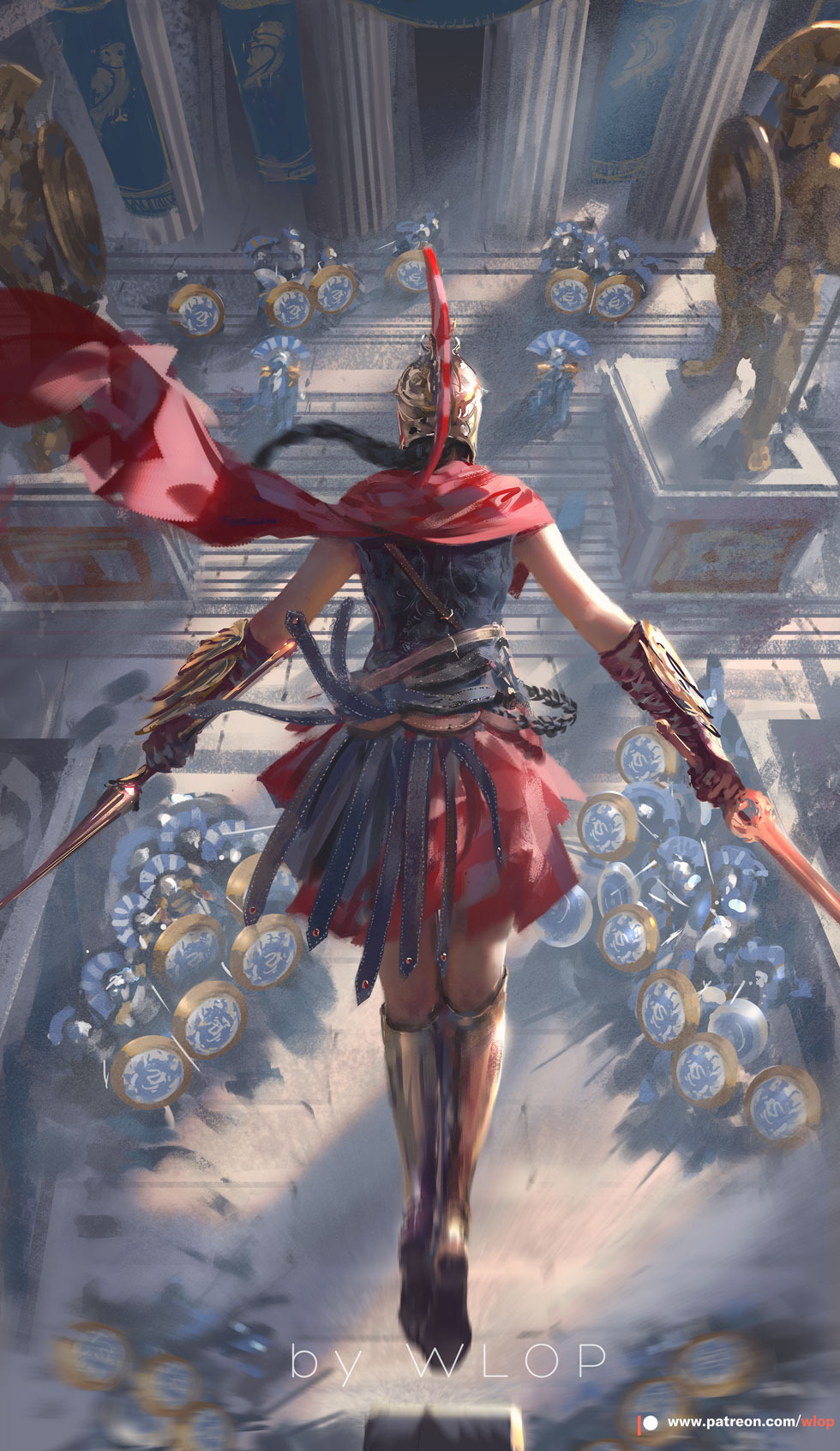 Assassins Creed Odyssey By Wlop On Deviantart