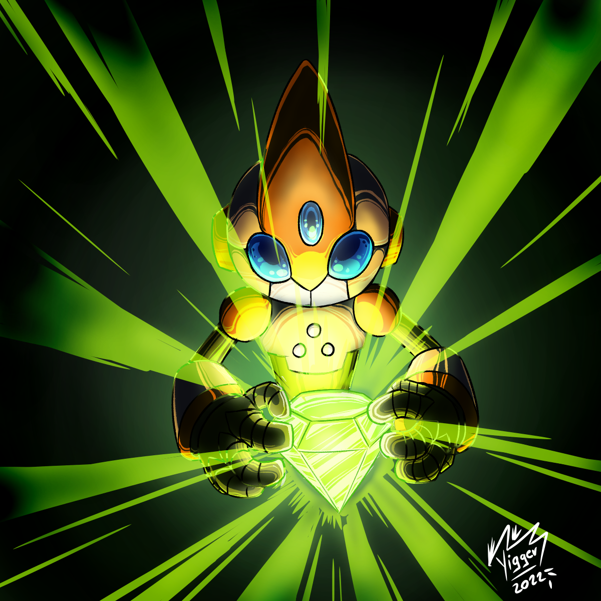 Emerl Control By Yiggerthewolf On Deviantart