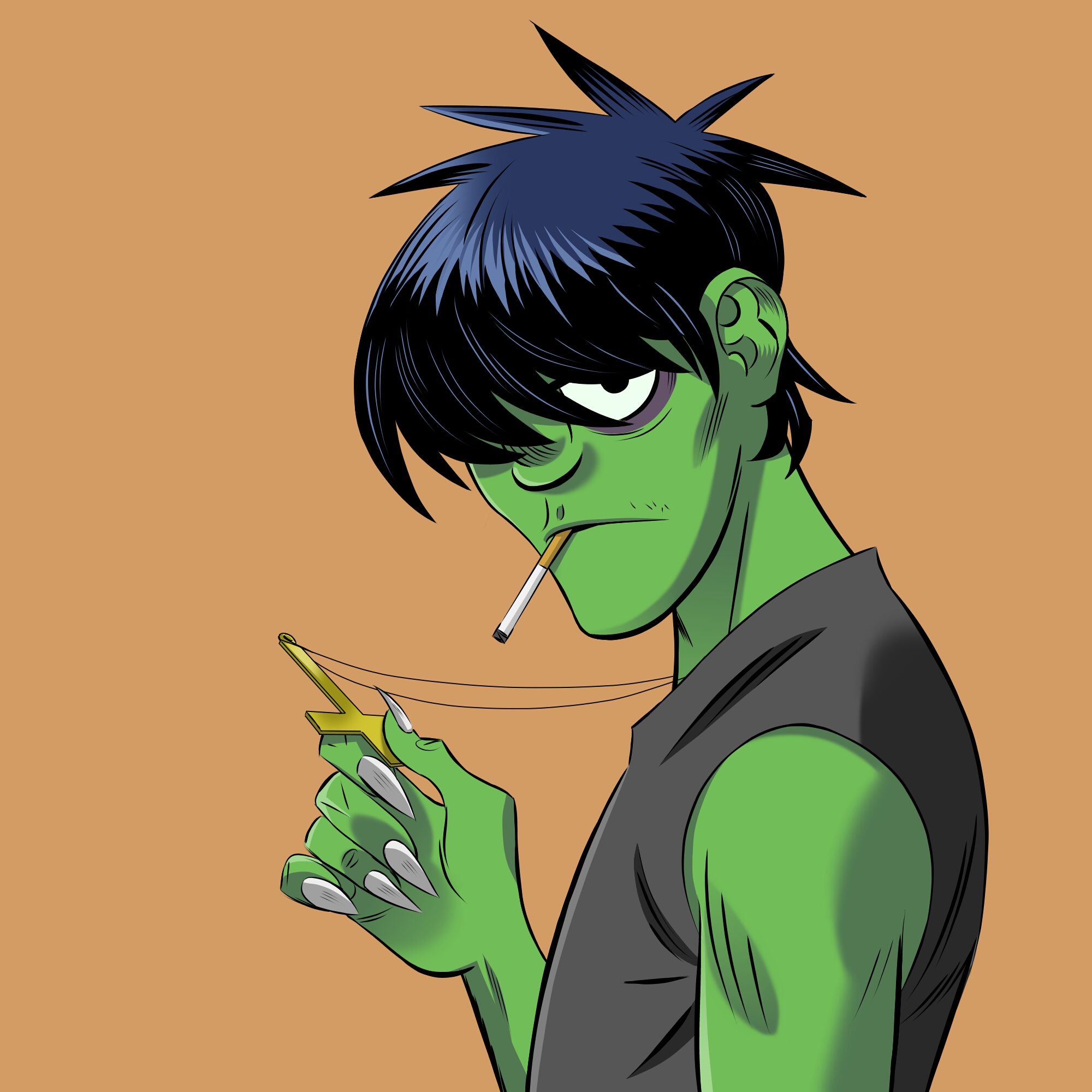 Murdoc Niccals By Robert Fig On Deviantart