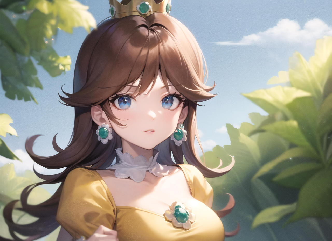 Princess Daisy Anime 2 By Babobiz On Deviantart