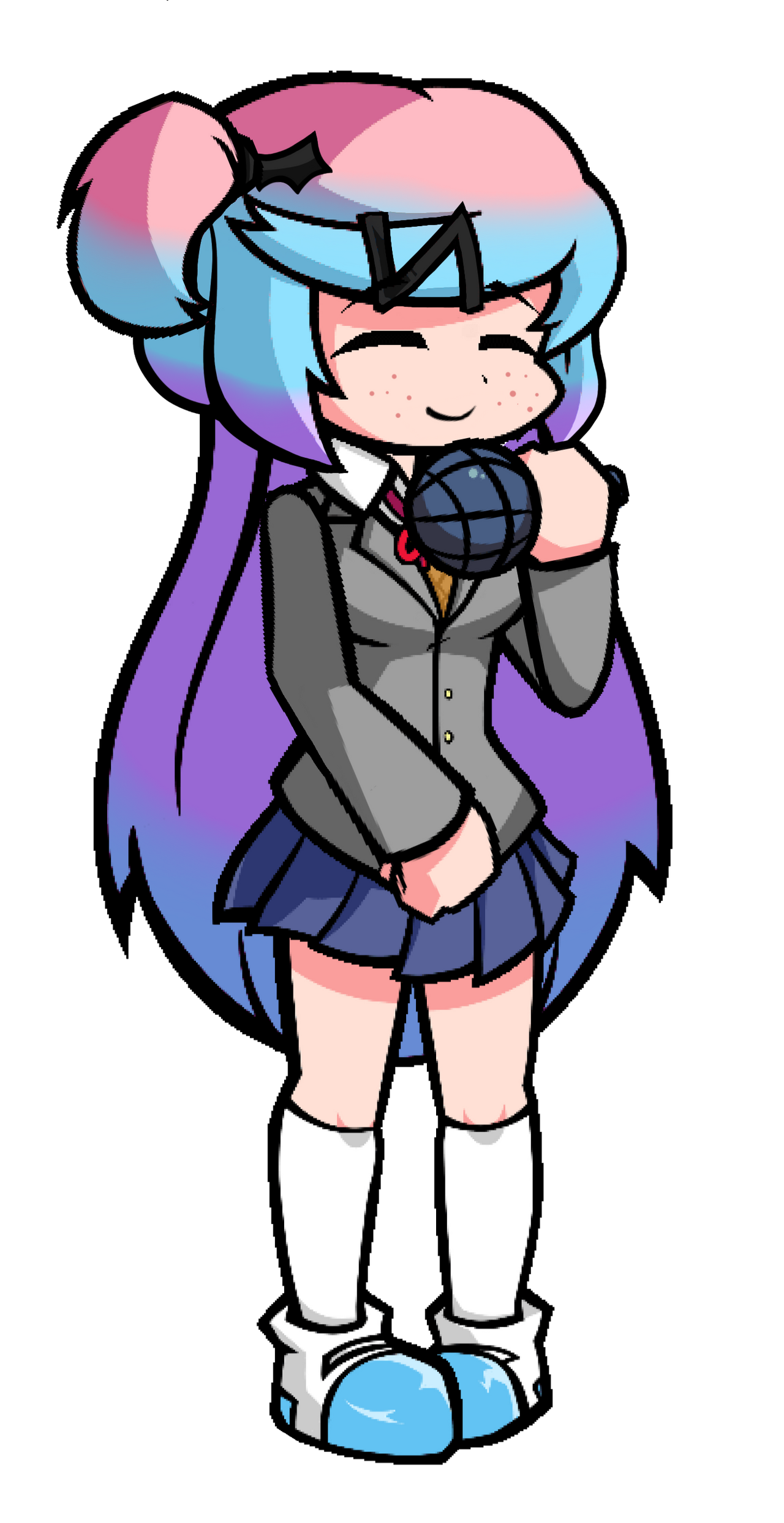 Betty In Doki Doki Takeover Fnf By Masahofukohei847 On Deviantart