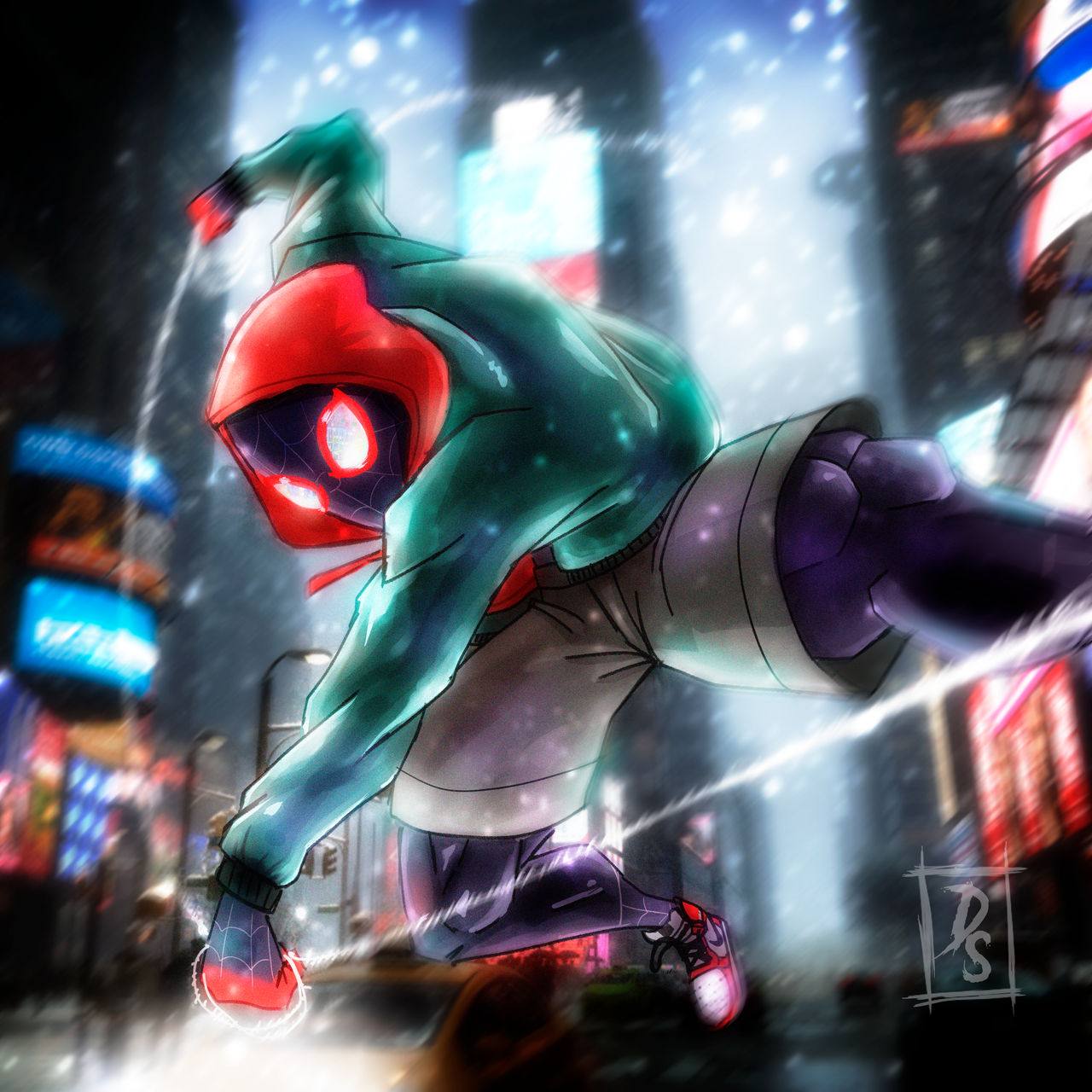 Miles Into The Spiderverse By Daekarsenpai On Deviantart