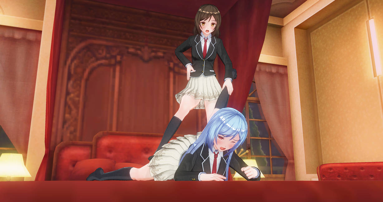 Anime Girl Leg Grabbed By Koopflumpty On Deviantart