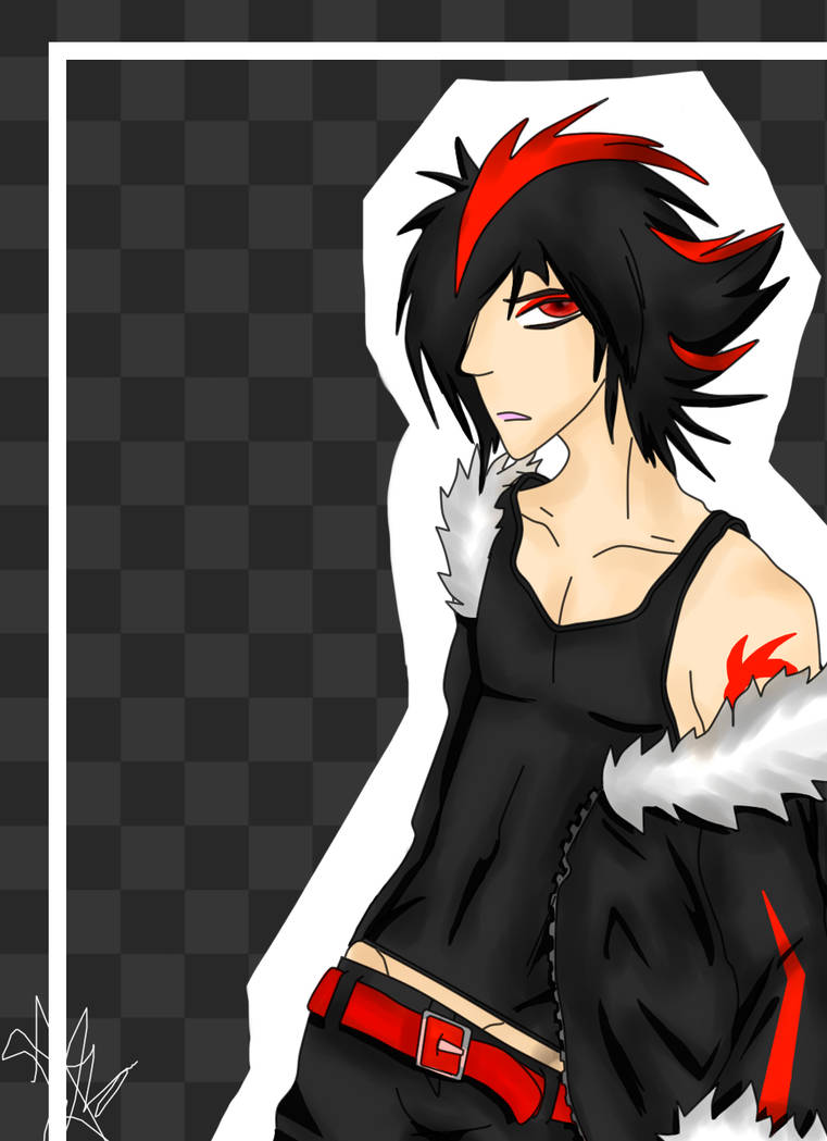 Sexy Shadow The Hedgehog As A Human By Dabunno On Deviantart