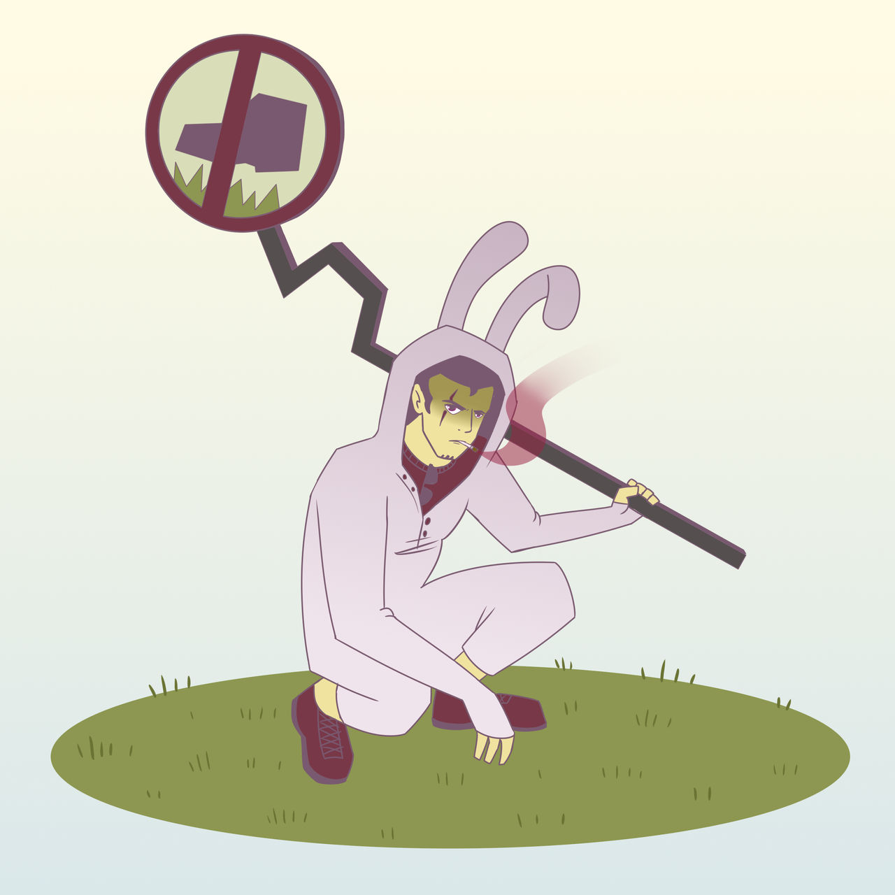 Dont Touch Grass By Daotterguy On Deviantart