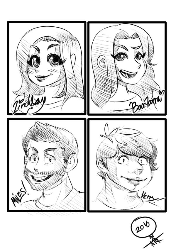 Rooster Teeth People By Onatart On Deviantart