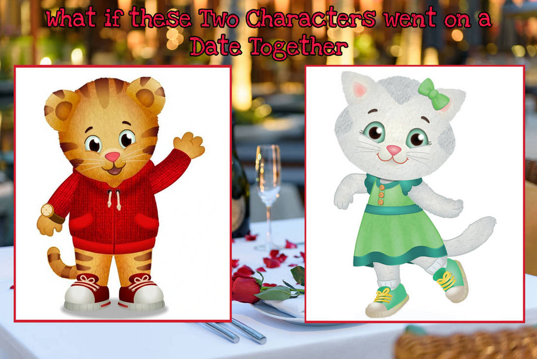 Daniel Tiger And Katerina Kittycat On A Date By Thomascarr0806 On