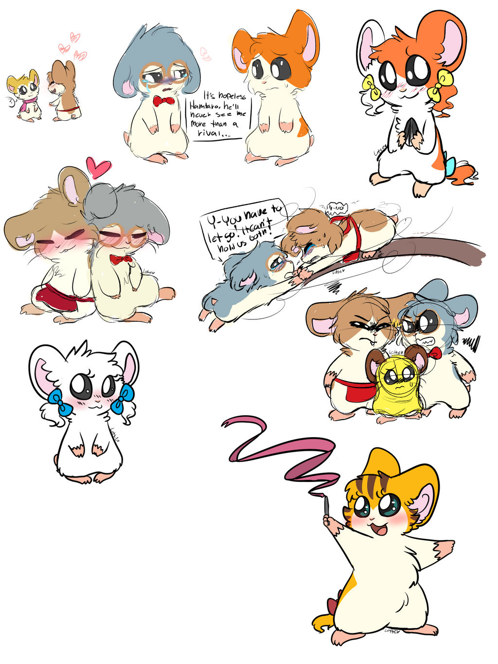 Hamster Dump By Cinnamiim On Deviantart