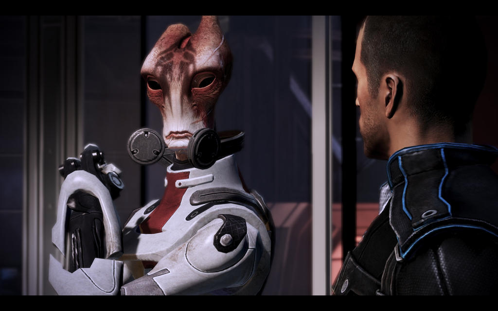 Mass Effect 3 Mordin Normandy Medical Bay By Megawug On Deviantart