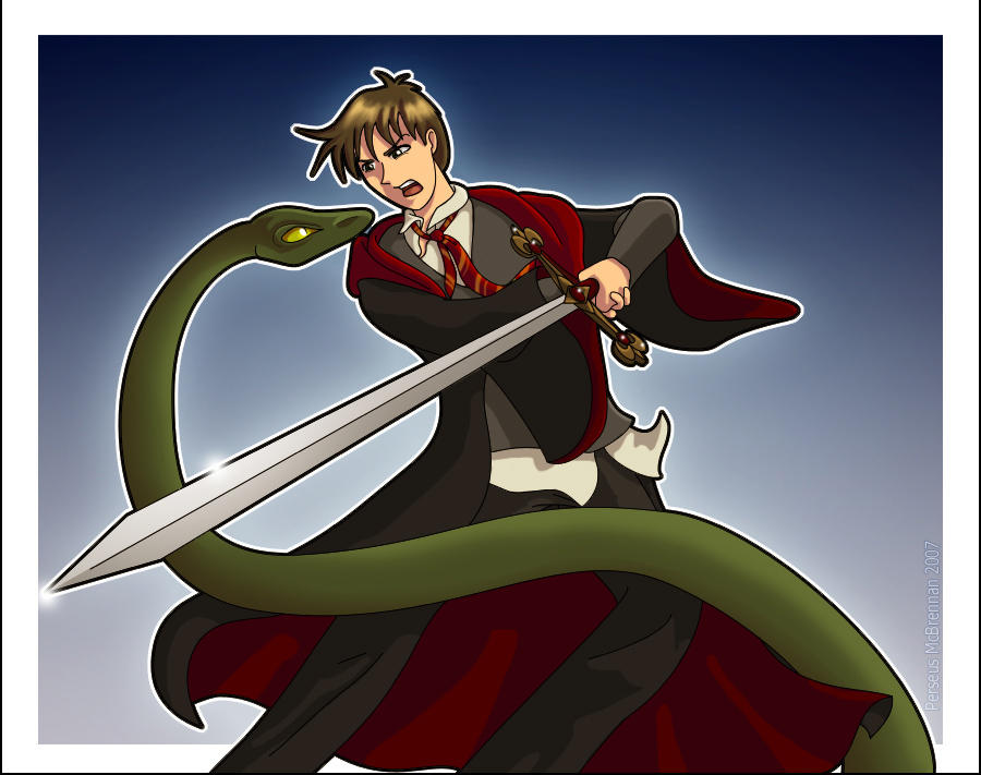 Neville vs. Nagini by Harry-Potter-Spain on DeviantArt