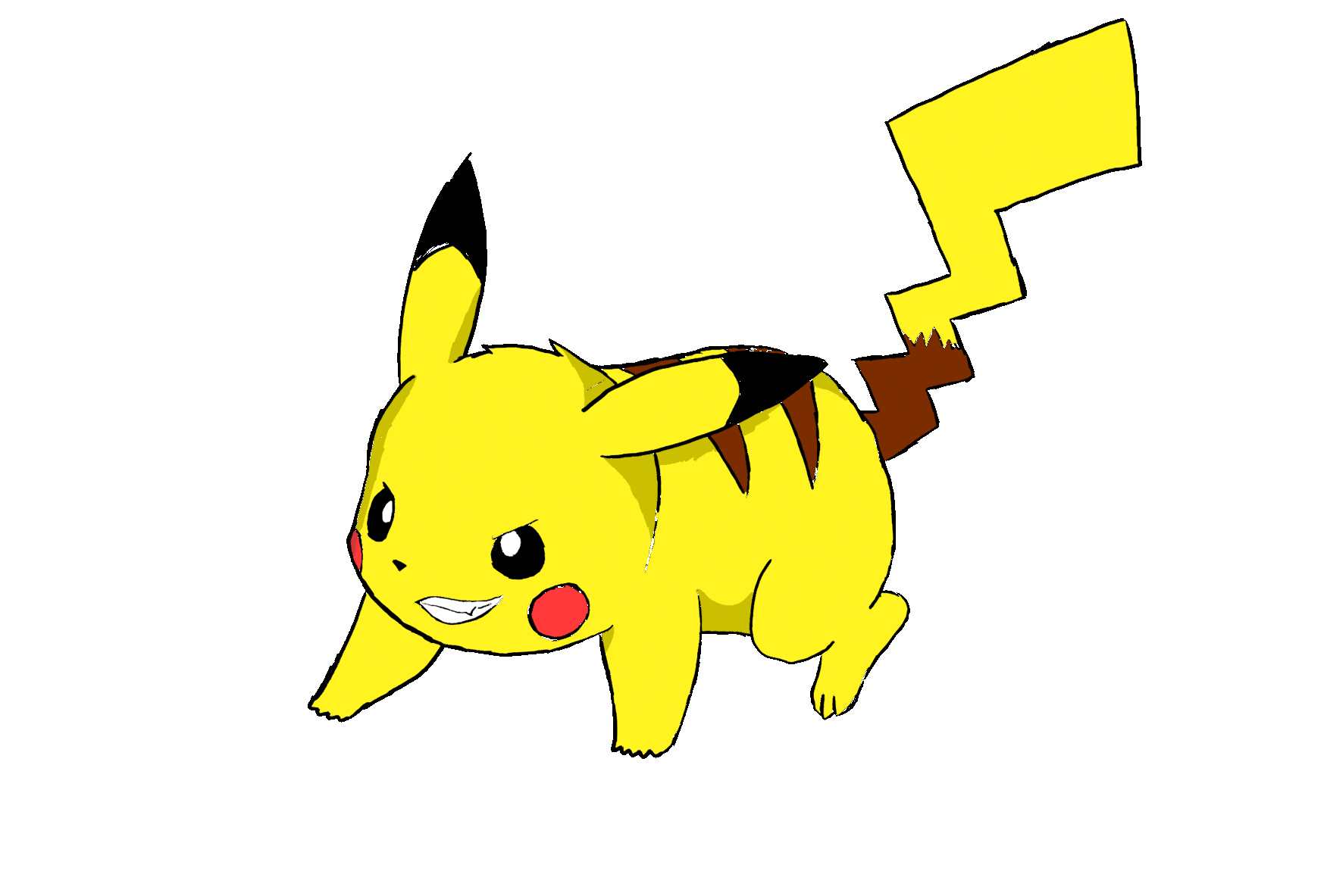 Pikachu By Leafyllama On Deviantart