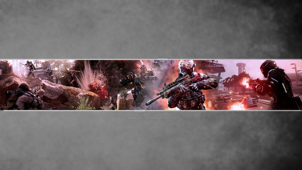 Cod Youtube Banner By Ambientflush On Deviantart