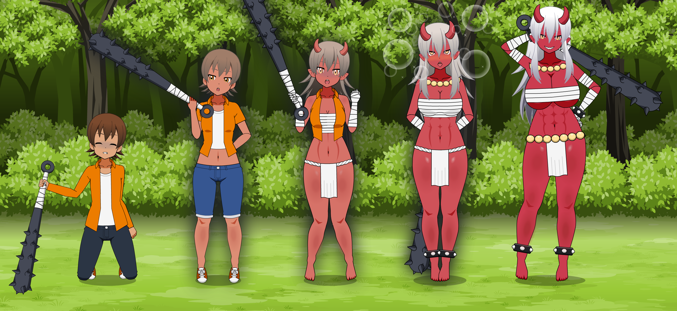 The Cursed Kanabo Tf Tg Sequence By Grankor On Deviantart