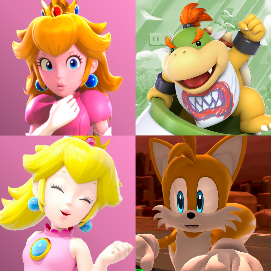 Peach Prefers Tails Over Bowser Jr By Sonicspider21 On Deviantart