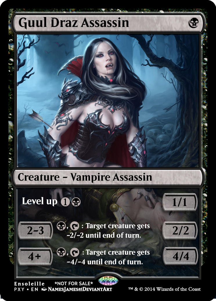 Magic The Gathering Guul Draz Assassin By Asliceofunagi On Deviantart