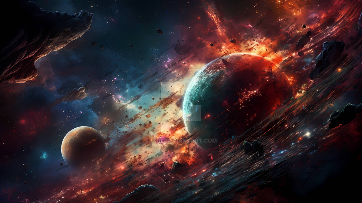 Colorful Space 11 Hd Wallpaper Background By Ixul On Deviantart