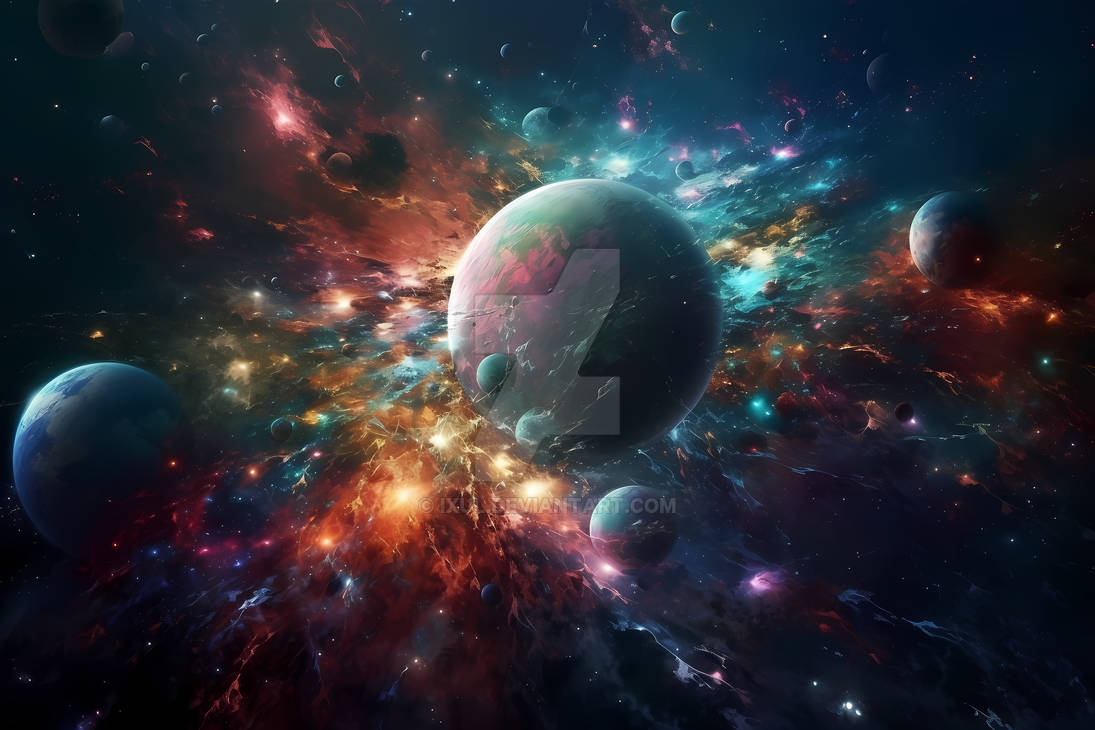 Colorful Space 23 Hd Wallpaper Background By Ixul On Deviantart