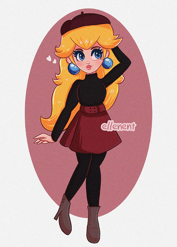 Super Mario Odyssey - Concept Art Peach by ellenent on DeviantArt Super Mario Odyssey - Concept Art Peach by ellenent on DeviantArt