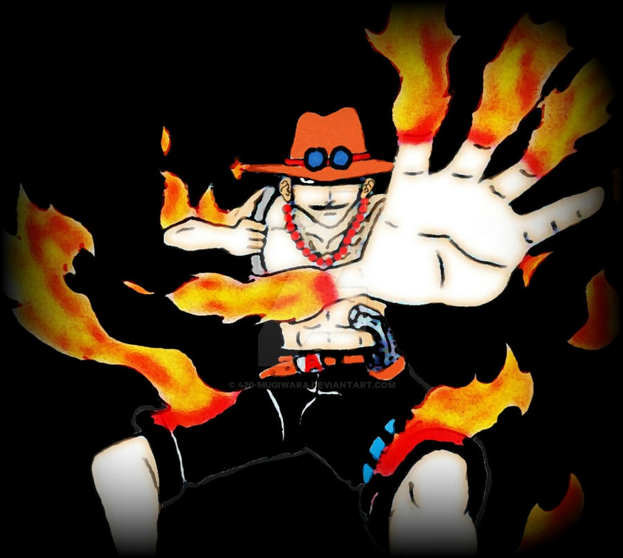 Fire Fist Ace By 420 Mugiwara On Deviantart